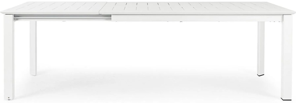 BIZZOTTO rozkládací zahradní stůl KONNOR 160/240x100 cm bílý 0662276