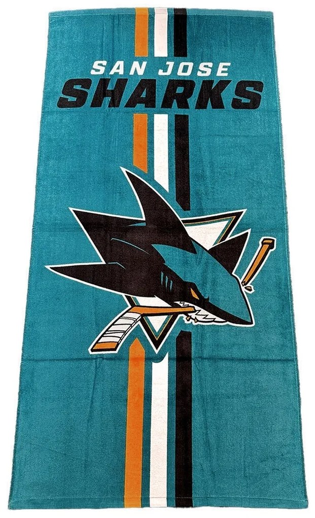 Froté osuška NHL San Jose Sharks Prestige 70x140 cm