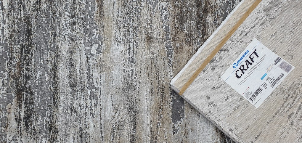 Medipa (Merinos), POŠKOZENÝ Kusový koberec Craft 23271/276 Beige, 160x230, šedá, obývací pokoj