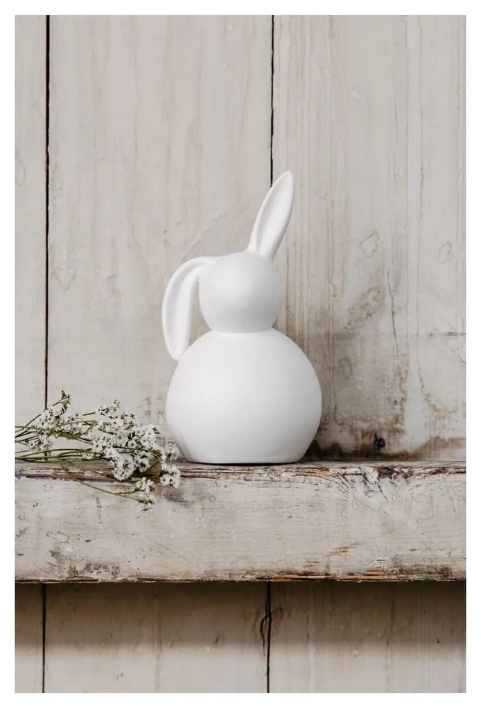 Velikonoční dekorace zajíček Marta White 18 cm Storefactory Scandinavia