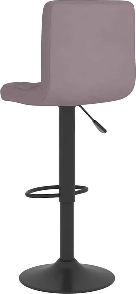 Barová židle taupe textil 334273