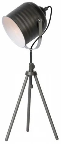 LUCIDE STUDIO Table Lamp E14 H62,5 D20cm Iron Grey, stolní lampa