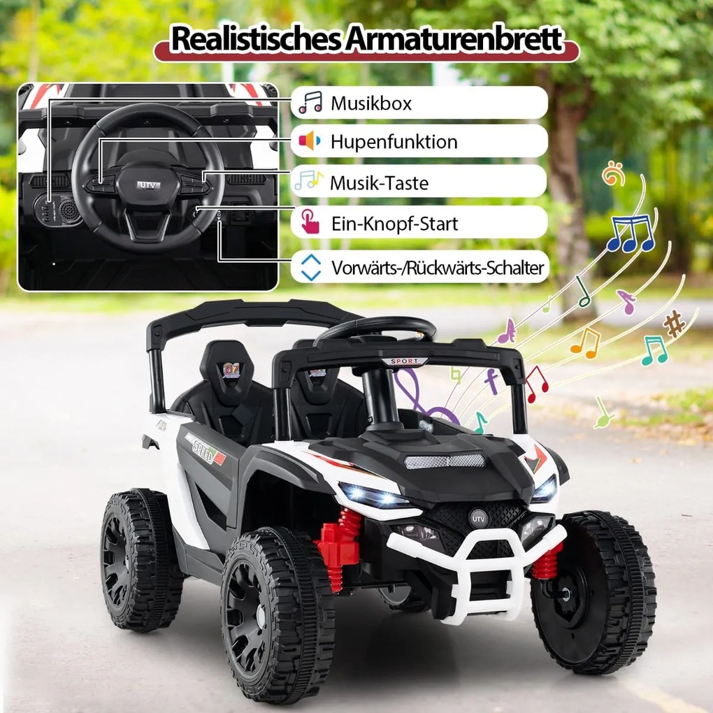 Costway Dětské 12 V elektrické auto s dálkovým ovládáním Electric
