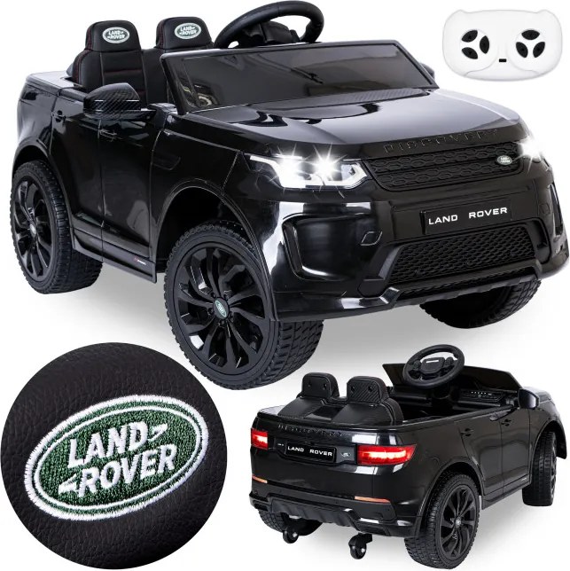 Elektrické autíčko LAND ROVER DISCOVERY černé