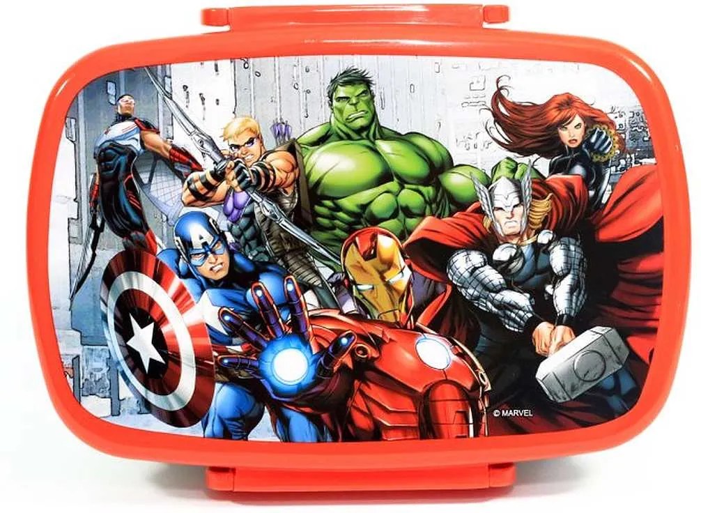 Beniamin Box na svačinu Avengers 18x13x6 cm