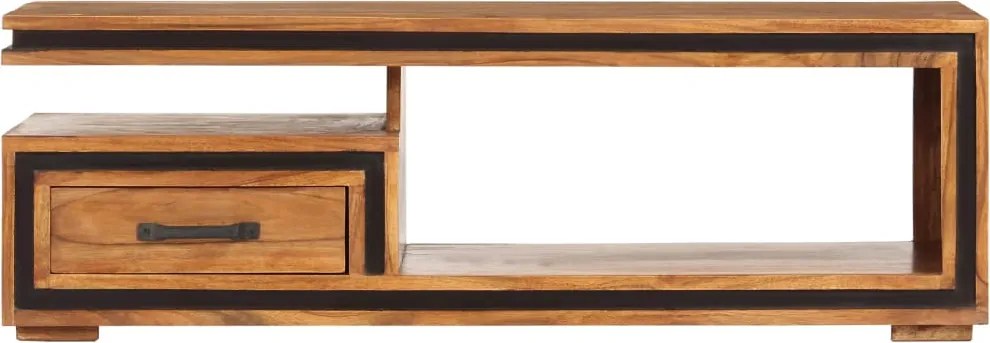 Konferenční stolek 100 x 45 x 33 cm masivní akáciové dřevo 247493