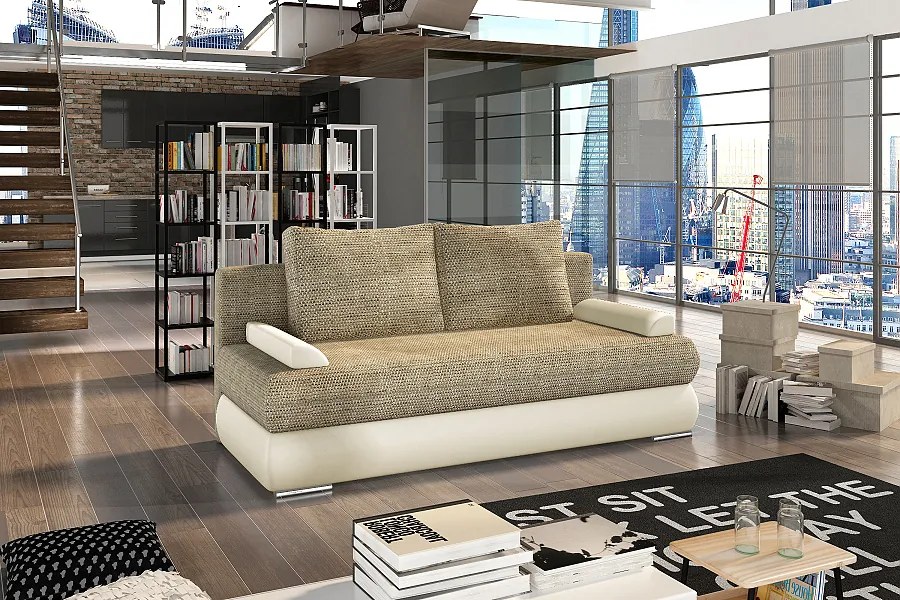 Praktické rozkládací moderní sofa s úložným prostorem Uli 04