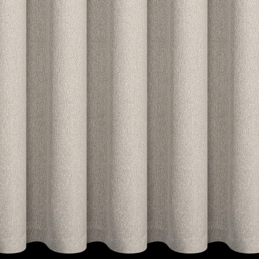 ZÁVĚS NA PÁSCE OLENA 140X270 CM TMAVĚ BÉŽOVÝ