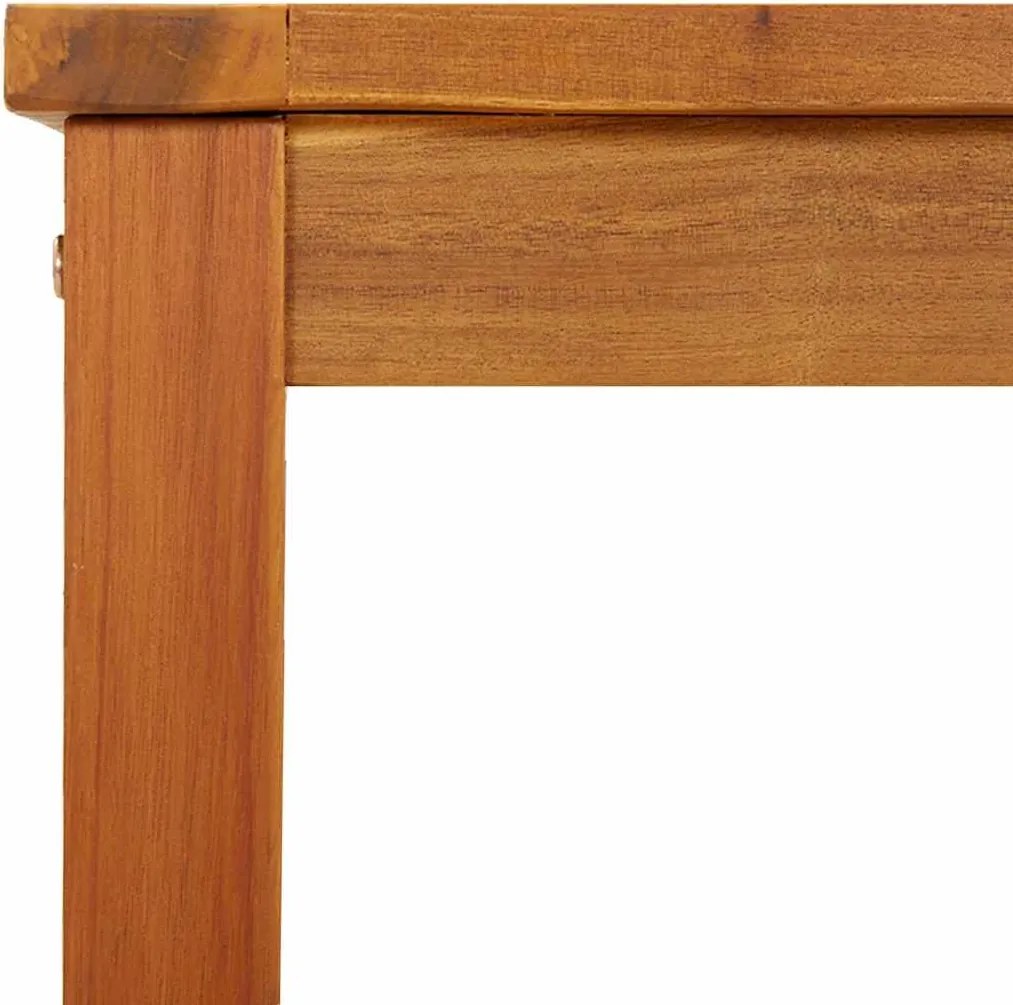 Zahradní lavice 110 x 35 x 45 cm masivní akáciové dřevo 319419