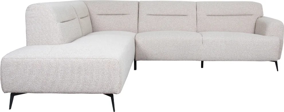 LABEL51 Pohovka do tvaru L BOLZANO světlá 270cm levá GA-80.178