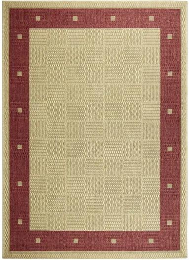 B-Line Červený kusový koberec SISALO 879J84 133x190 cm