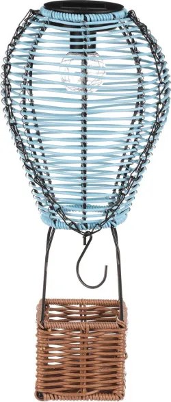 Solární lucerna balón s LED osvětlením PLA113 BLUE-L