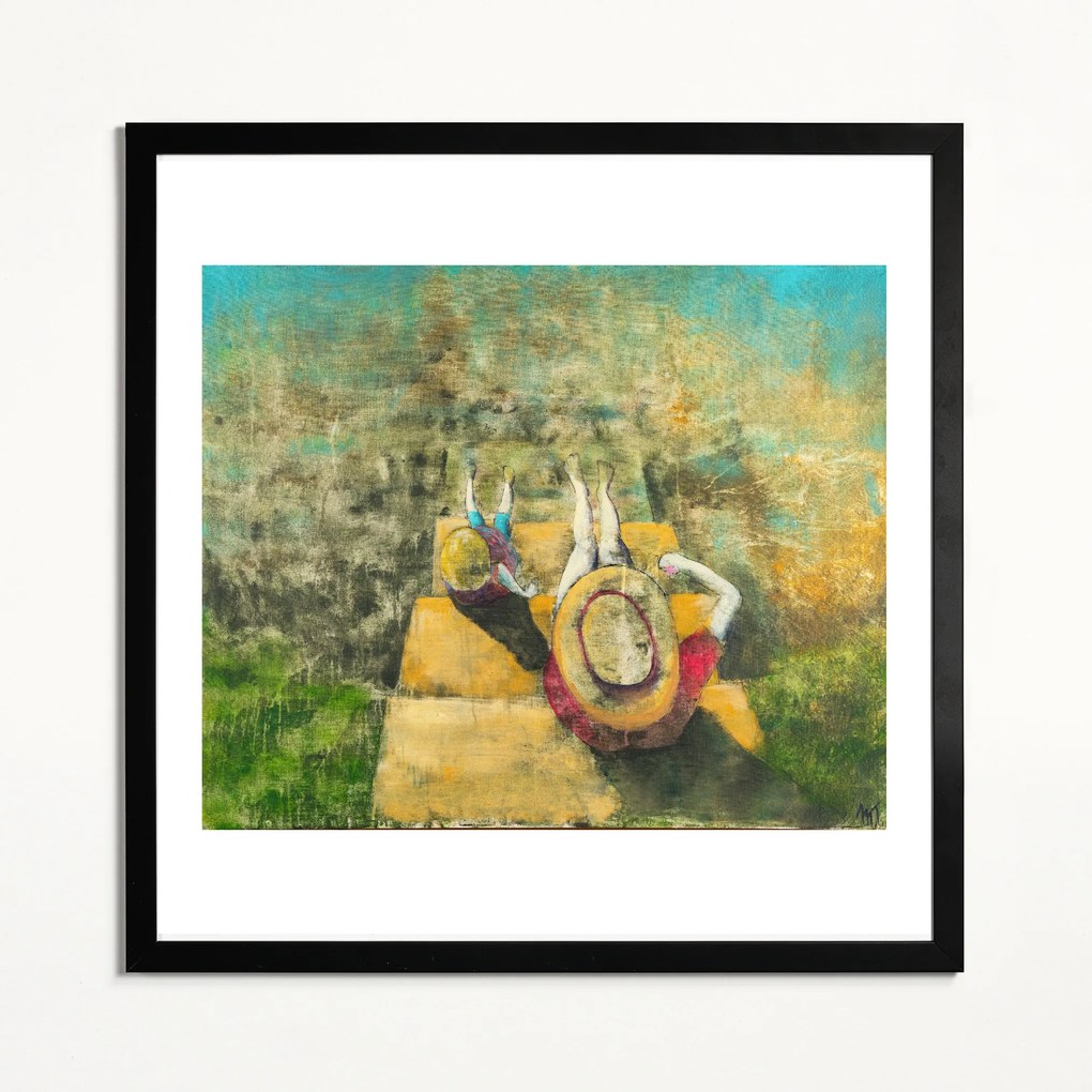 Martina Trchová | Spolu Rám: Černý, Velikost: 50 x 50 cm
