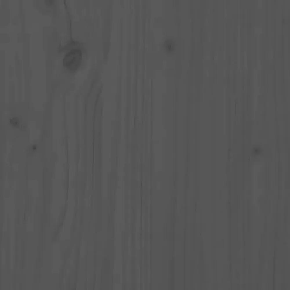 Petromila Knihovna / dělicí stěna šedá 60x30x103,5 cm masivní borovice