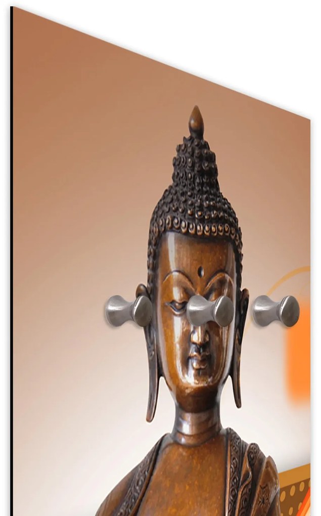 Gario Věšák na zeď Buddha Rozměry: 25 x 70 cm