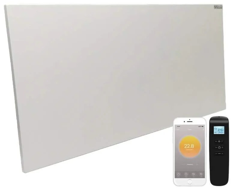 Bezrámový infrapanel ByeCold 700 W, 120 × 60 cm, WiFi