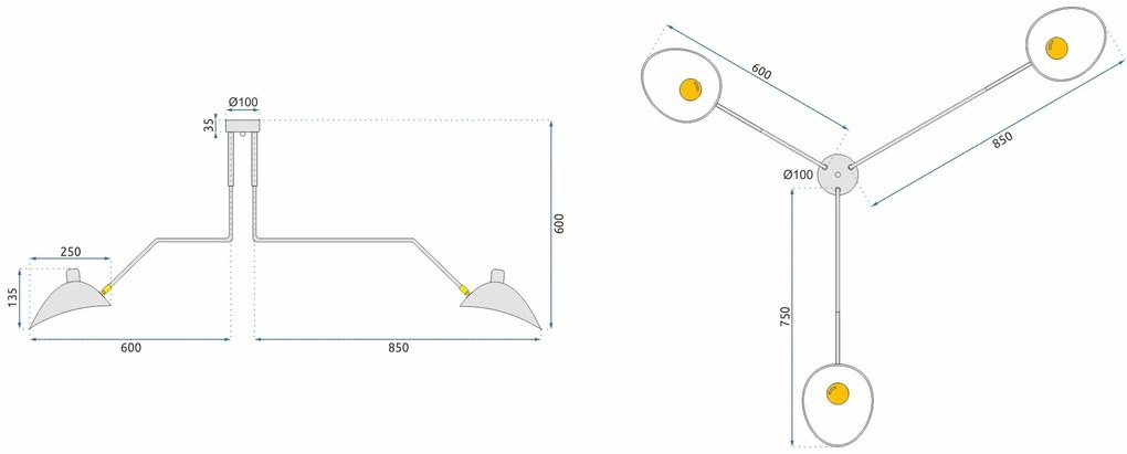 Toolight - Lamp APP569-3C, OSW-08796