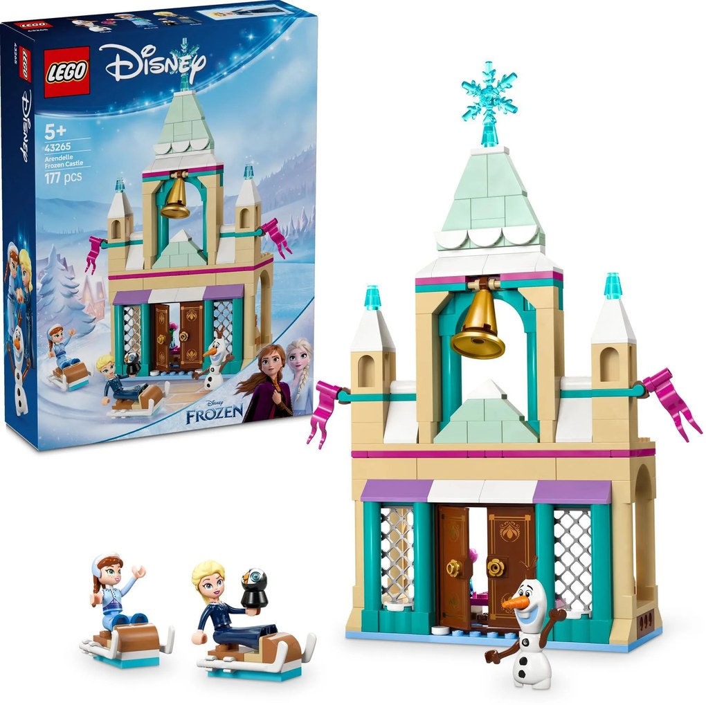 Lego - disney princess 43265 hrad arendelle z filmu ledové království 5702017814544
