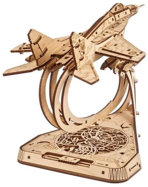 Ugears 3D dřevěné mechanické puzzle The Ghost of Kyiv
