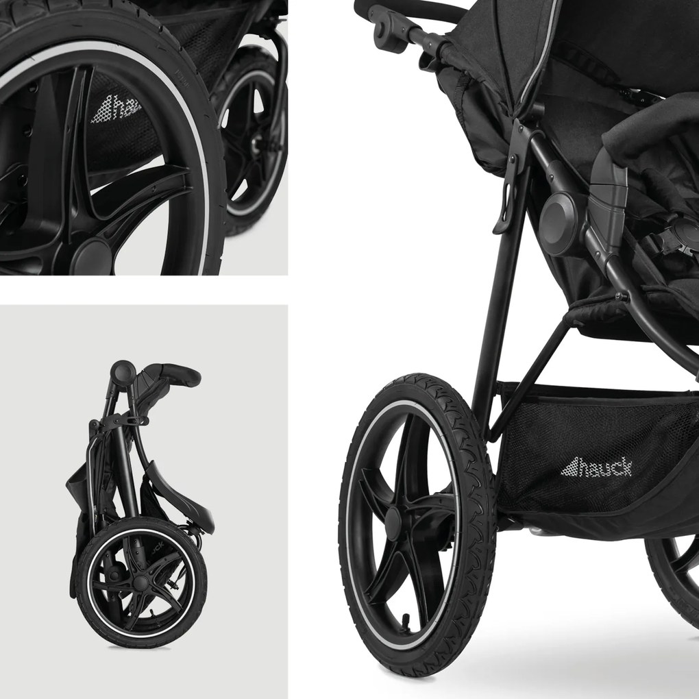 Hauck Sporťák Runner 2 black