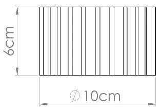 Sollux  SL.1782 - Bodové svítidlo AURA 1xGX53/10W/230V 6 cm bílá