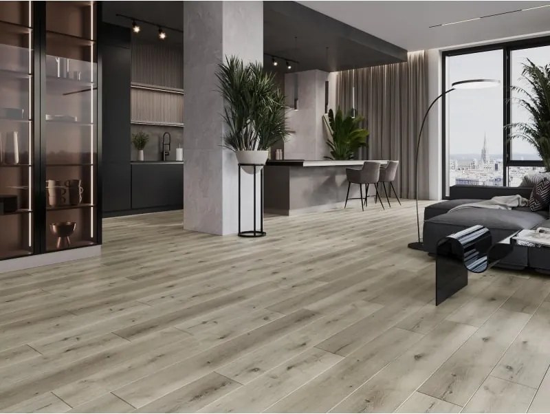 Mexen Bevil Oaks vinylové panely 1240 x 182 mm SPC 6,5 mm, podložka IXPE 1,5 mm, 4 V-drážka, Dub - F1036-1240-182-505-4V1-01