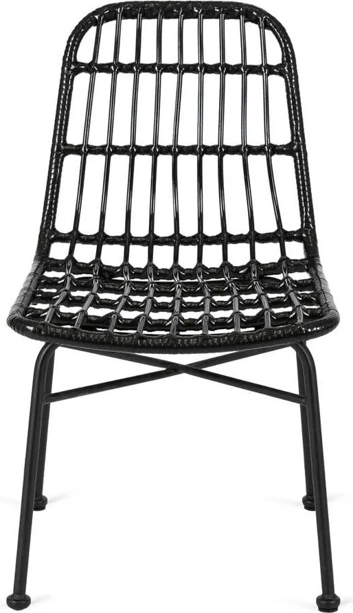 Zahradní židle Sareva, černá