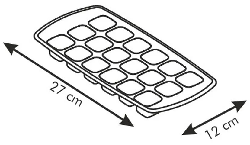 TESCOMA Tvořítko na led s pružným dnem PRESTO