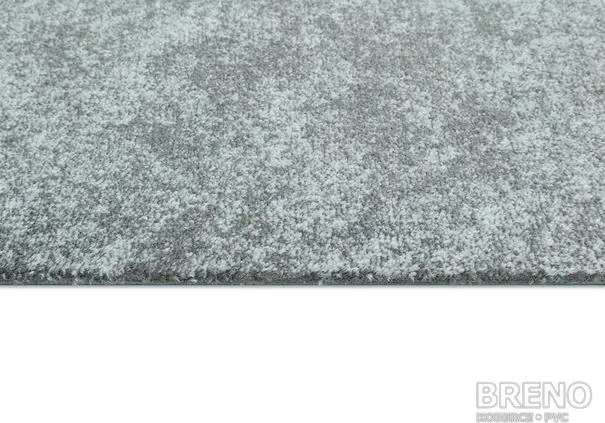 Breno Metrážový koberec MOODS 93 (Ultratex) šedý, šíře 300 cm, Šedá