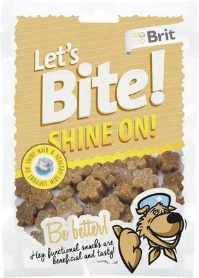 Pamlsky pro psy Brit Let´s Bite Shine On! 150 g