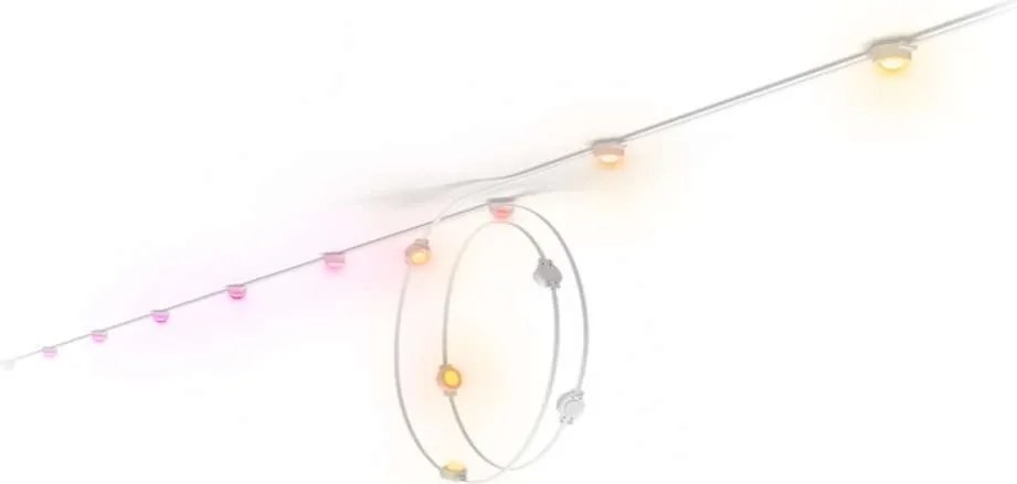 Philips Hue Festavia - Chytrý LED světelný řetěz 25 W, délka 18 m 929004284801