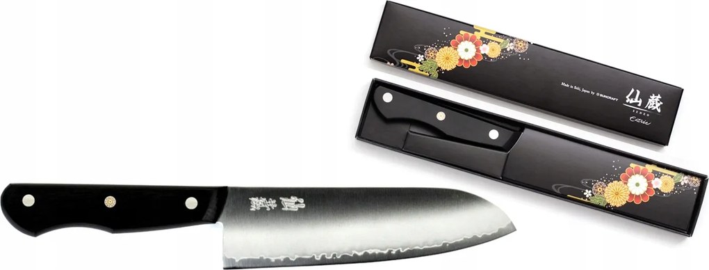 Japonský nůž Santoku 167 Senzo Entree