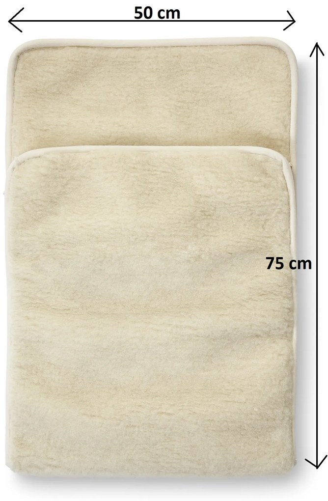 Wooline Zimní fusak do kočárku, 100% Evropské merino