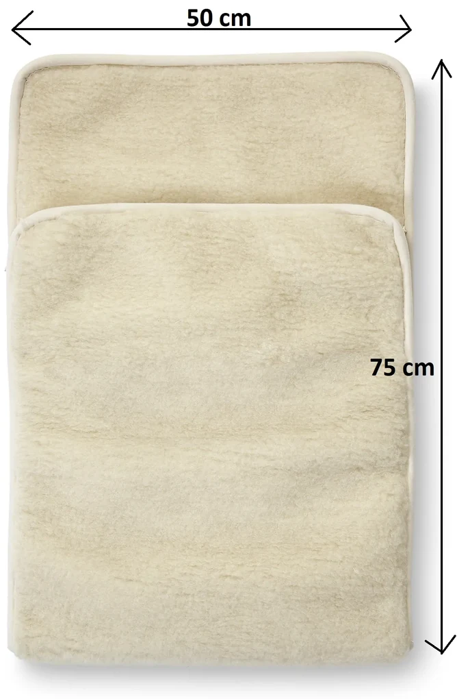 Wooline Zimní fusak do kočárku, 100% Evropské merino