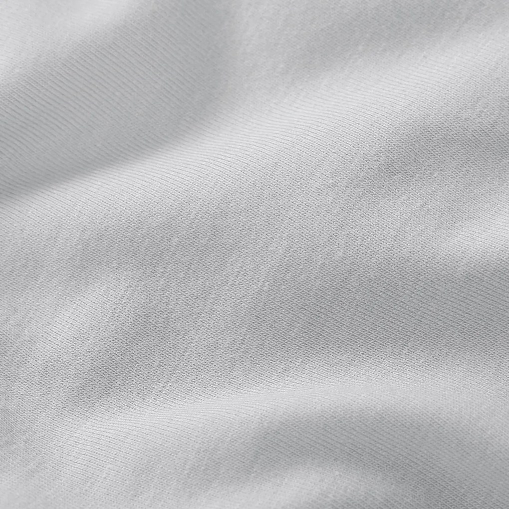 Goldea bambusové elastické prostěradlo - světle šedé 90 x 200 cm