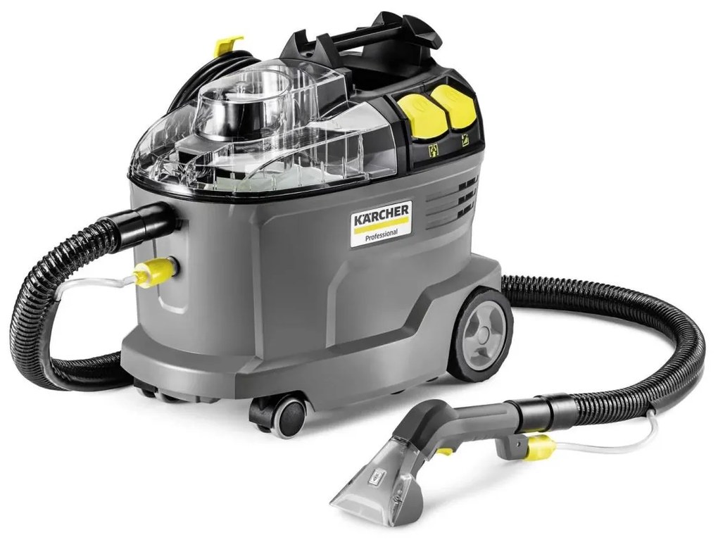Karcher puzzi 8/1 c čistič čalounění, 1200 w, vyjímatelná nádoba, 1 l/min, 1 bar, vyjímatelná nádoba 2v1