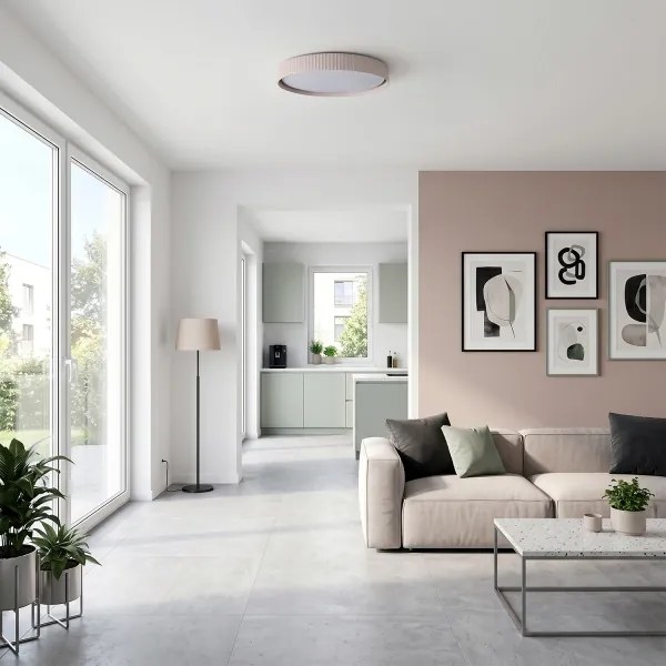 Brilagi -LED Stmívatelné stropní svítidlo LUCIA LED/60W/230V pr. 59 cm béžová+DO
