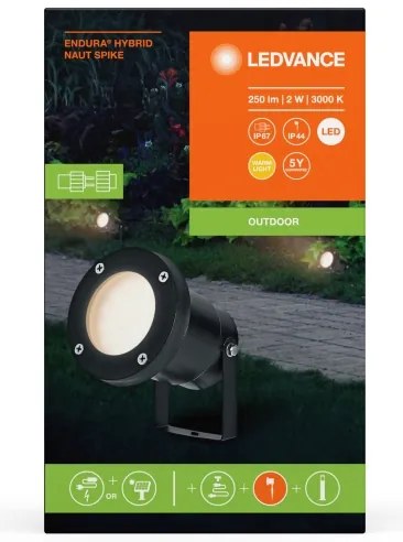 Ledvance - LED Venkovní lampa NAUT SPIKE LED/2W/12V IP44