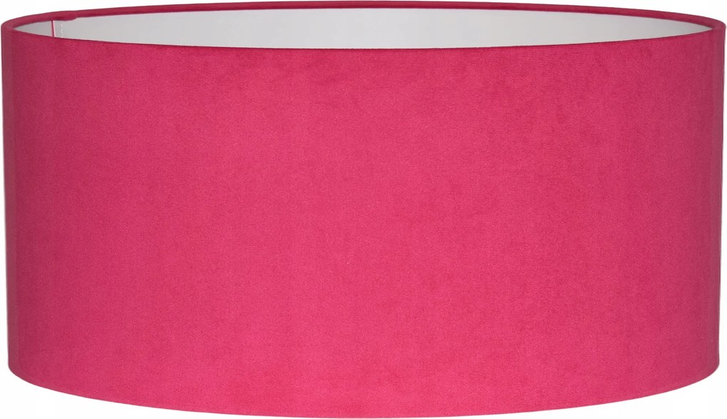 Stínidlo na stojací lampu Závěsný válec 50/25 cm E27 Magenta Růžová Matera