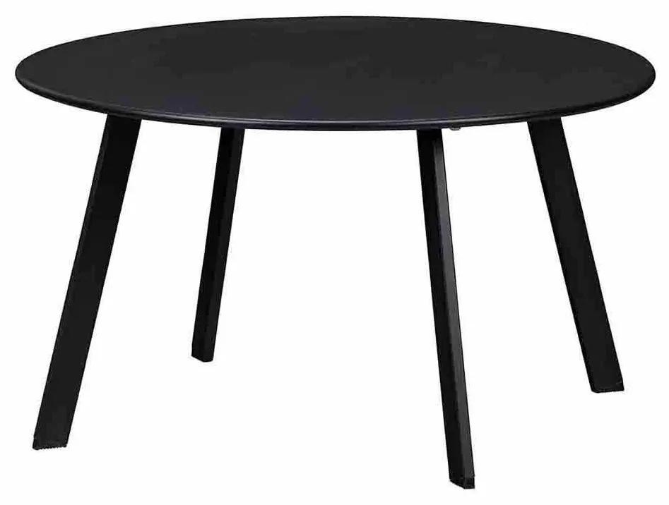 WOOOD Konferenční stolek Fer černá 40 × 70 × 70 cm