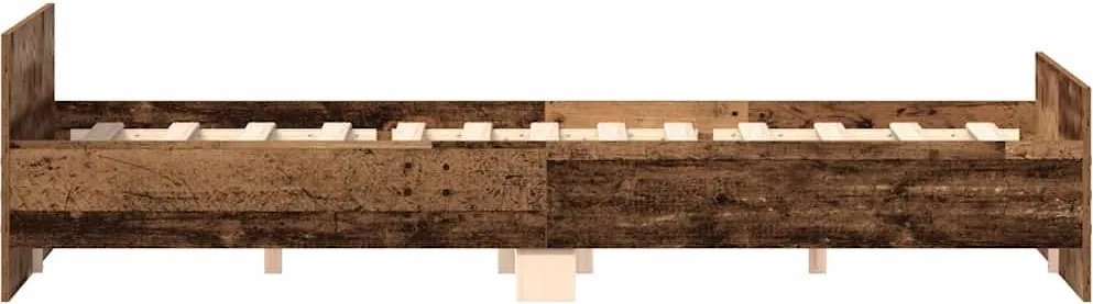 Rám postele bez matrace Staré dřevo 180x200cm Technické dřevo 3328760