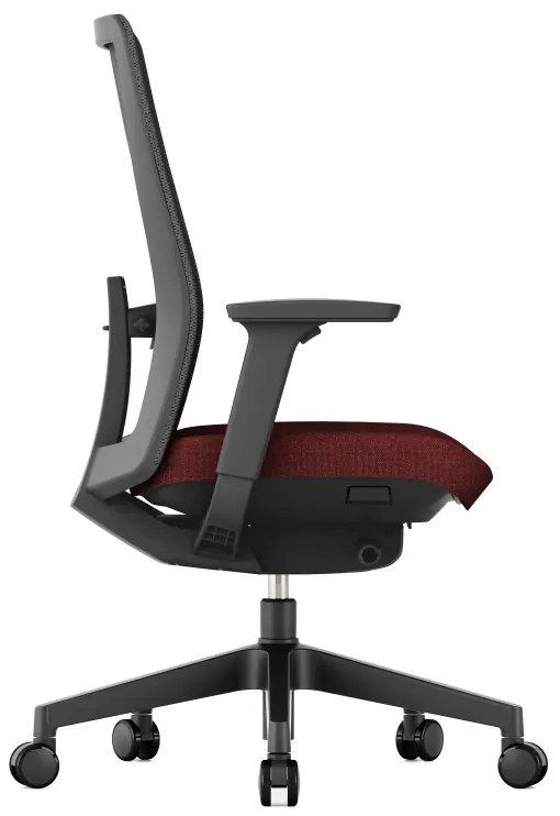 Office Pro Kancelářská ergonomická židle K10 — více barev Šedá