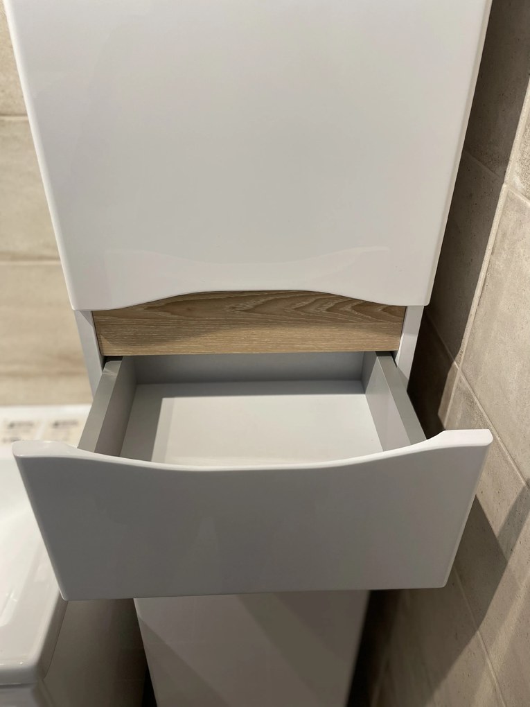 Kingsbath Liga 35 vysoká skříňka do koupelny Orientace: Pravá