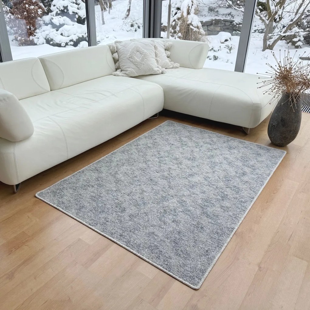 Vopi, Kusový koberec Madrid béžovošedý, 57x120, béžová, chodba / předsíň