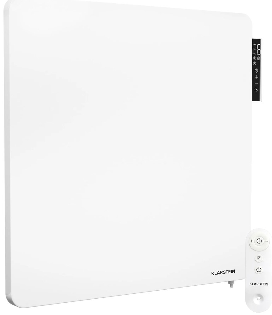 Klarstein Hybridní infračervené topení Wonderbeam | 450 W | 6–12 m² | Moderní design | 60 × 60 cm