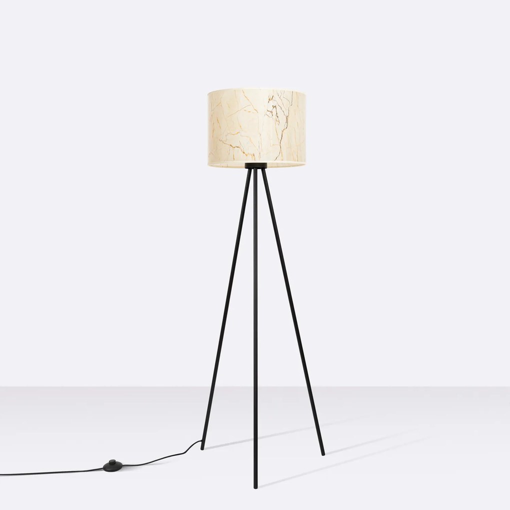 Sollux Lighting Stojací lampa NEVIA mramorová