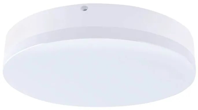 Solight LED venkovní přisazené nástěnné / stropní osvětlení, kulaté, 28cm, bílé Solight WO733