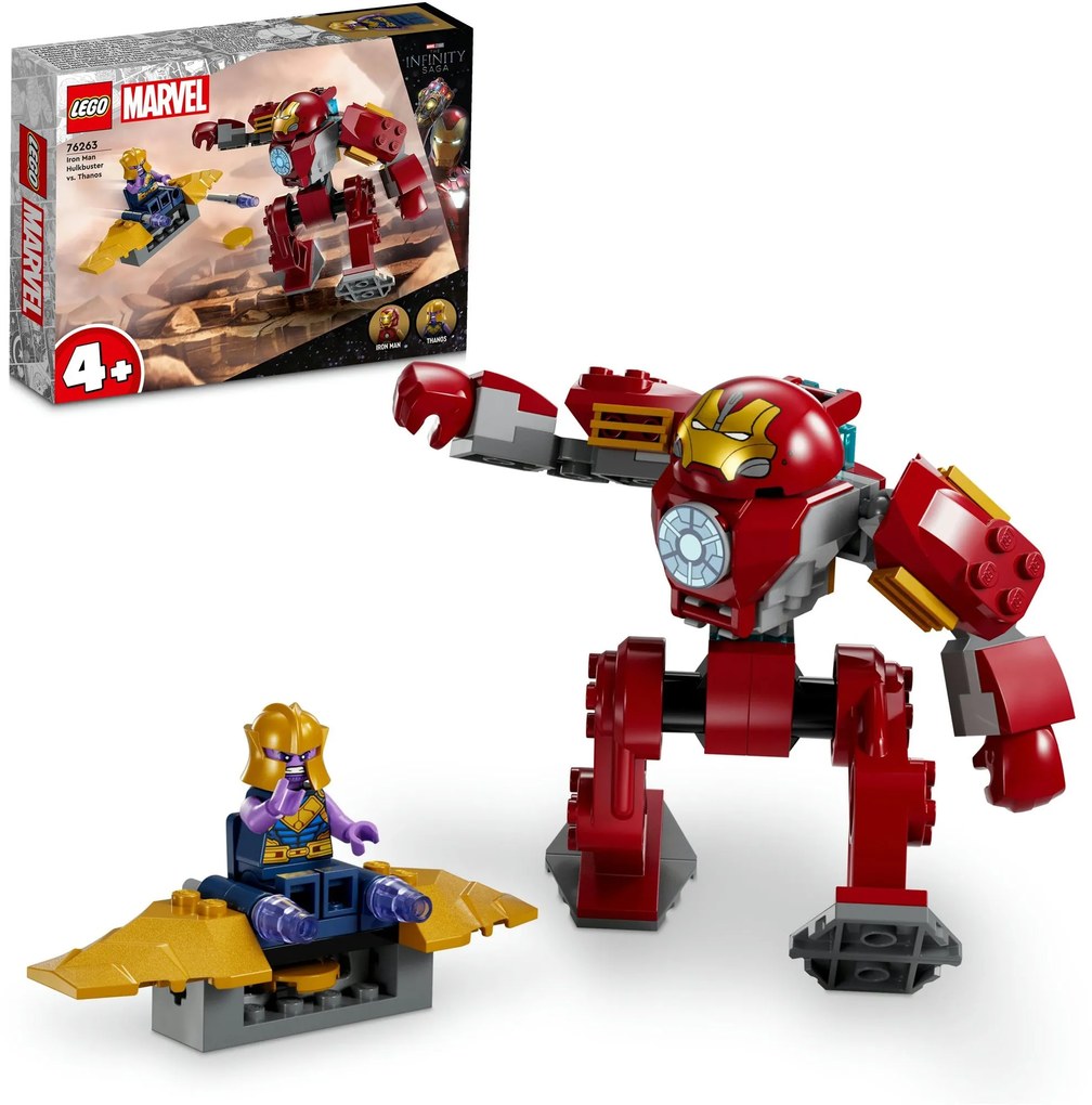 Lego stavebnice lego marvel  76263 iron man hulkbuster vs. thanos