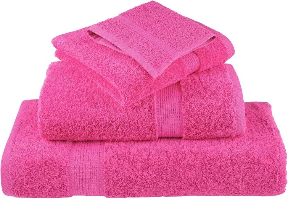 Prémiové mycí utěrky SOLUND 10 ks růžové 30x30 cm 600 g/m² 137517