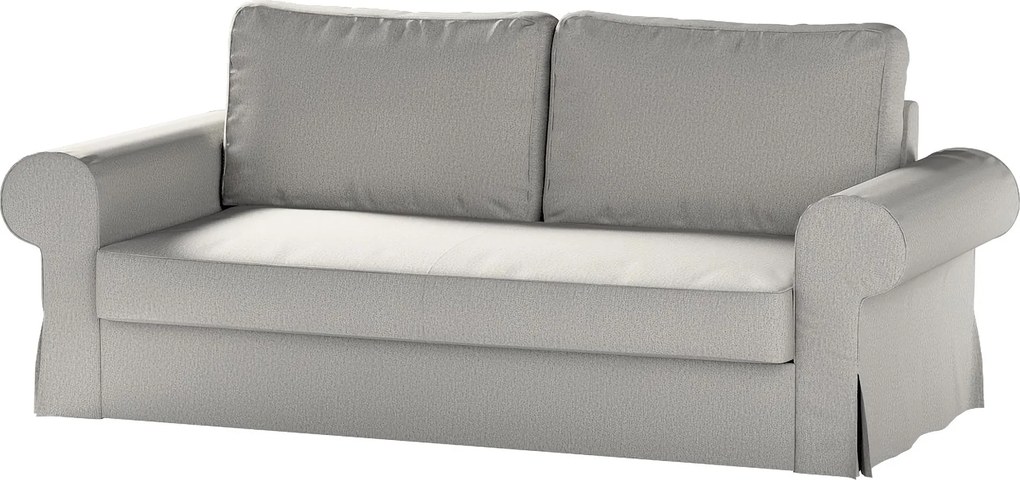 Potah na pohovku IKEA Backabro, 3-místná, rozkládací barva šedá látka pletený vzor
